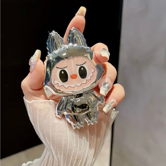 Accessories | Labubu Cartoon Character Compact Mirror And Phone Stand ...